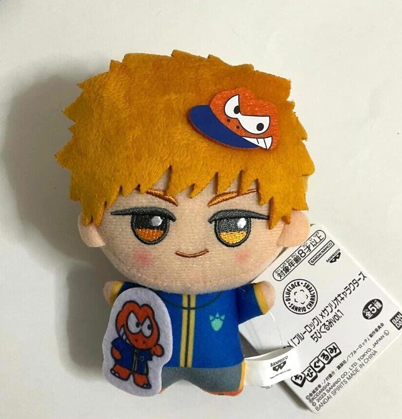 Blue Lock Sanrio Characters Chibi Plush Doll Rensuke Kunigami – Miyabi ...